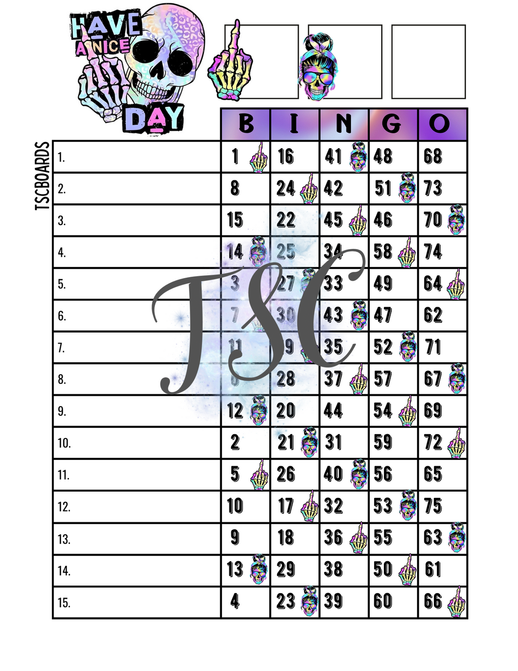 15 Lines – TSCBoards